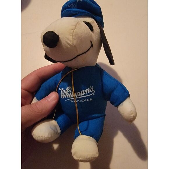 Small Pets | Vintage Peanuts Snoopy Whitmans Candies Plush Advertising ...